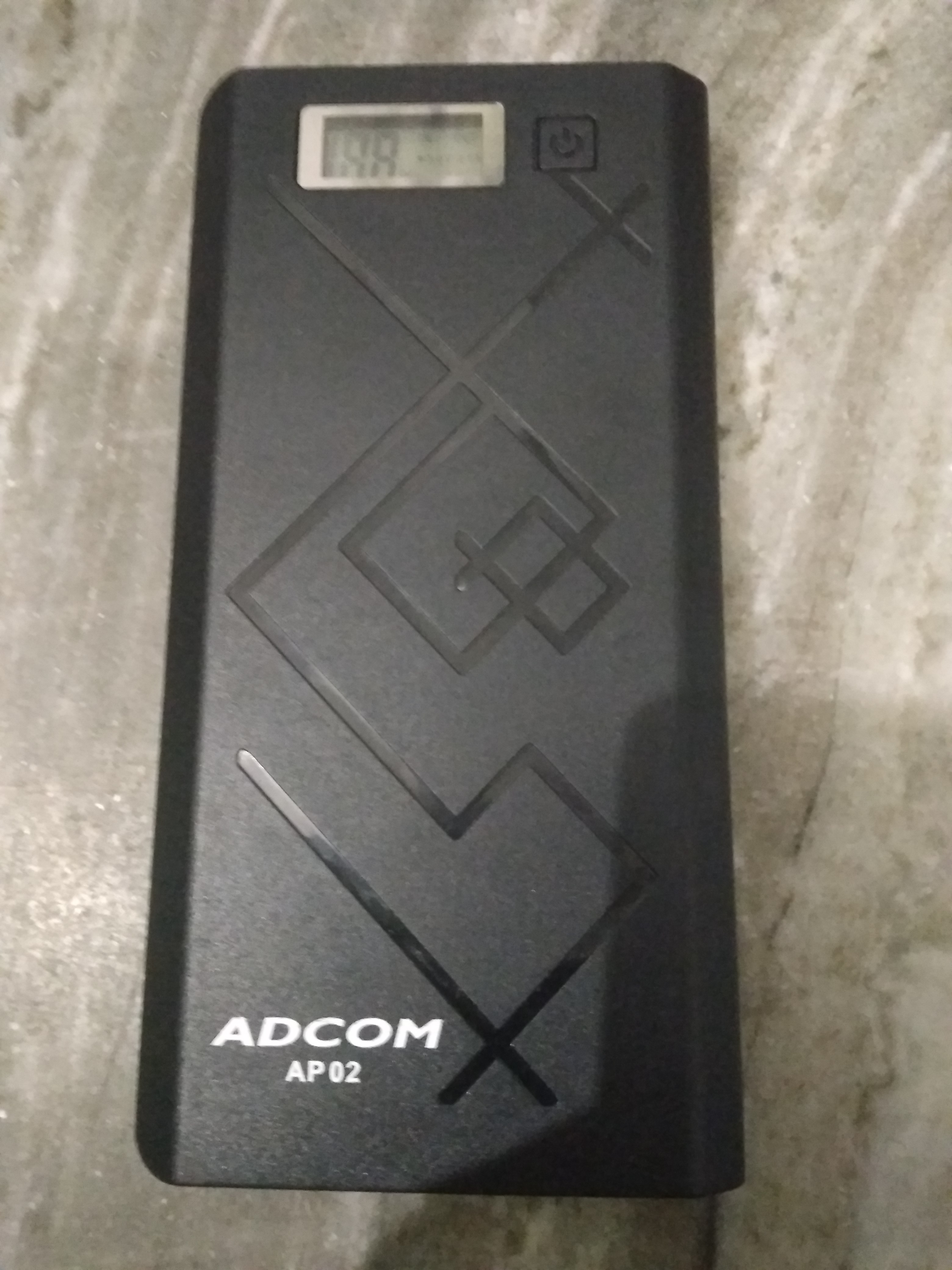 20000mAh Powerbank with LCD Display (White) | Adcom India :)