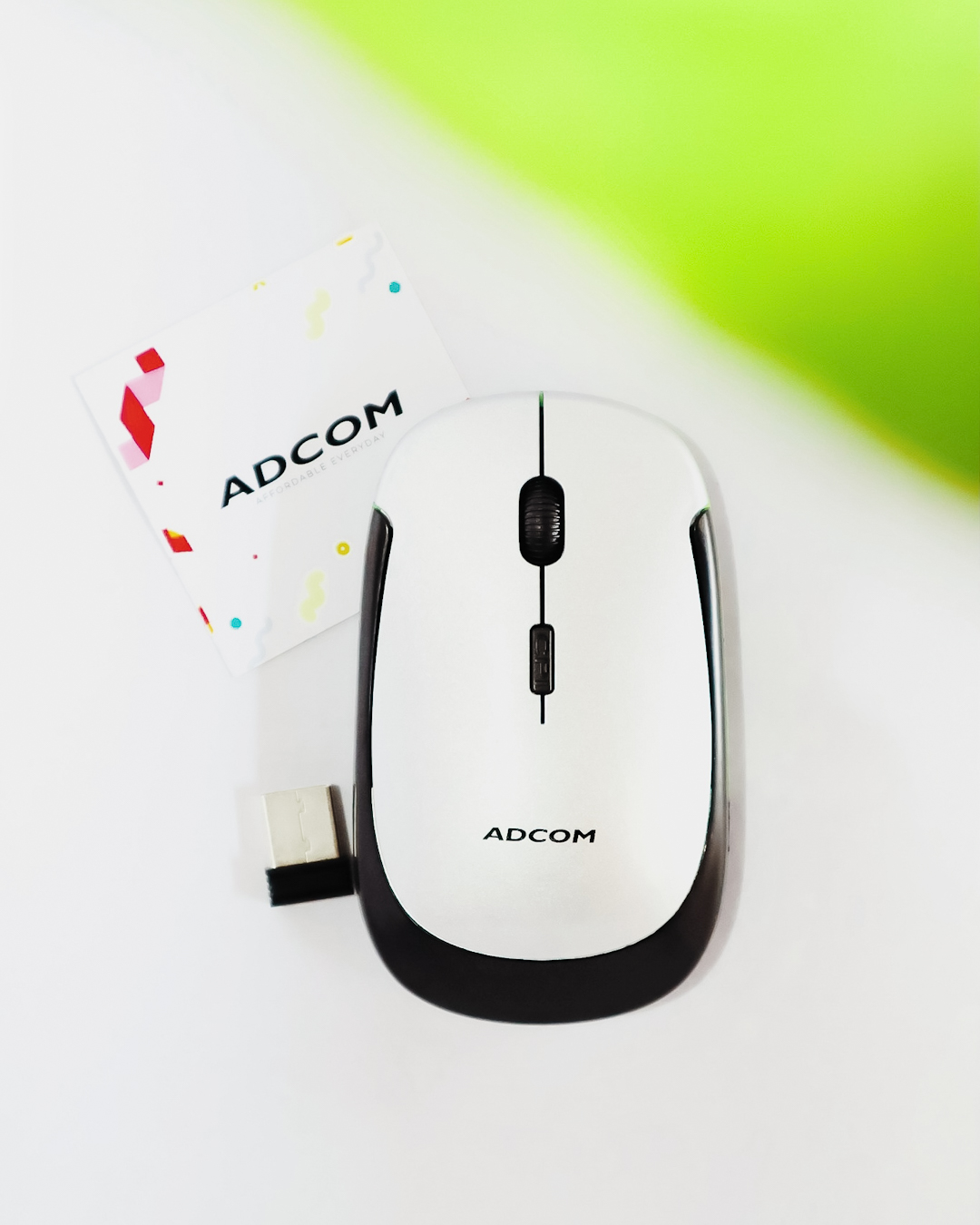 4D Slim Wireless Mouse with Nano Receiver (Metal Grey) | Adcom India :)