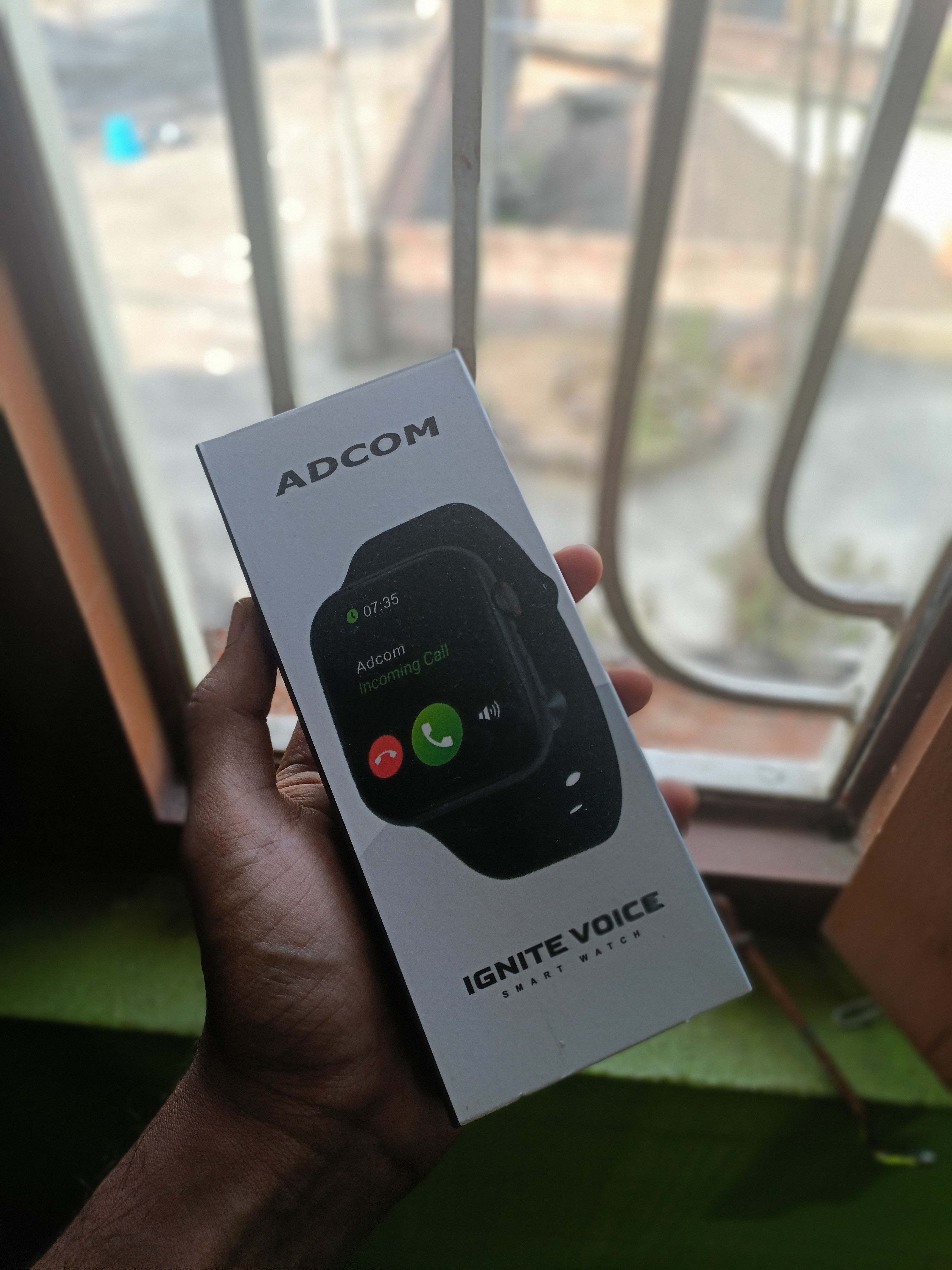 Adcom Ignite Voice Smartwatch with Bluetooth Calling | Adcom India :)