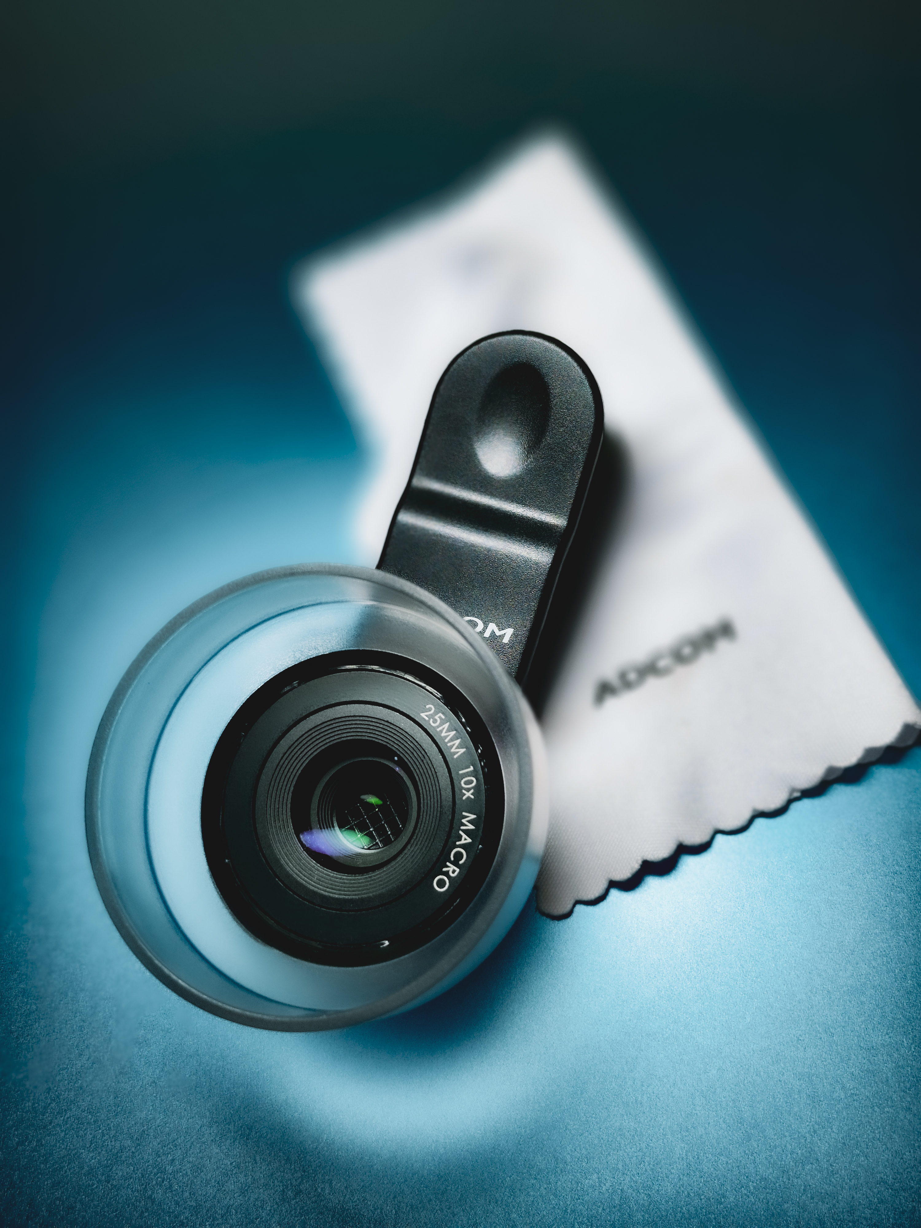 Professional HD 10x Macro Mobile Phone Camera Lens (Black) | Adcom India :)