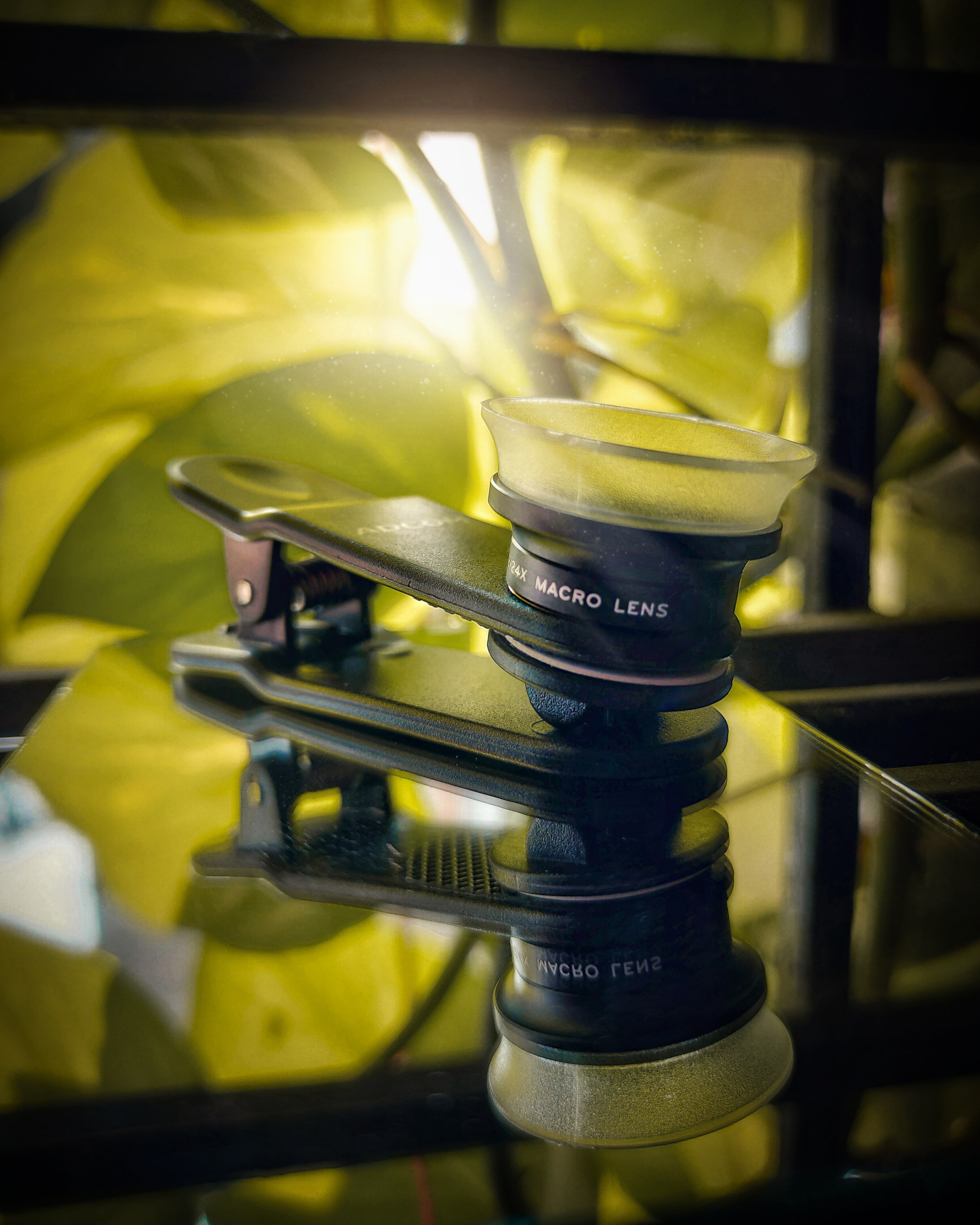 12x/24x Macro Mobile Phone Camera Lens with Lens Hood (Black) | Adcom ...