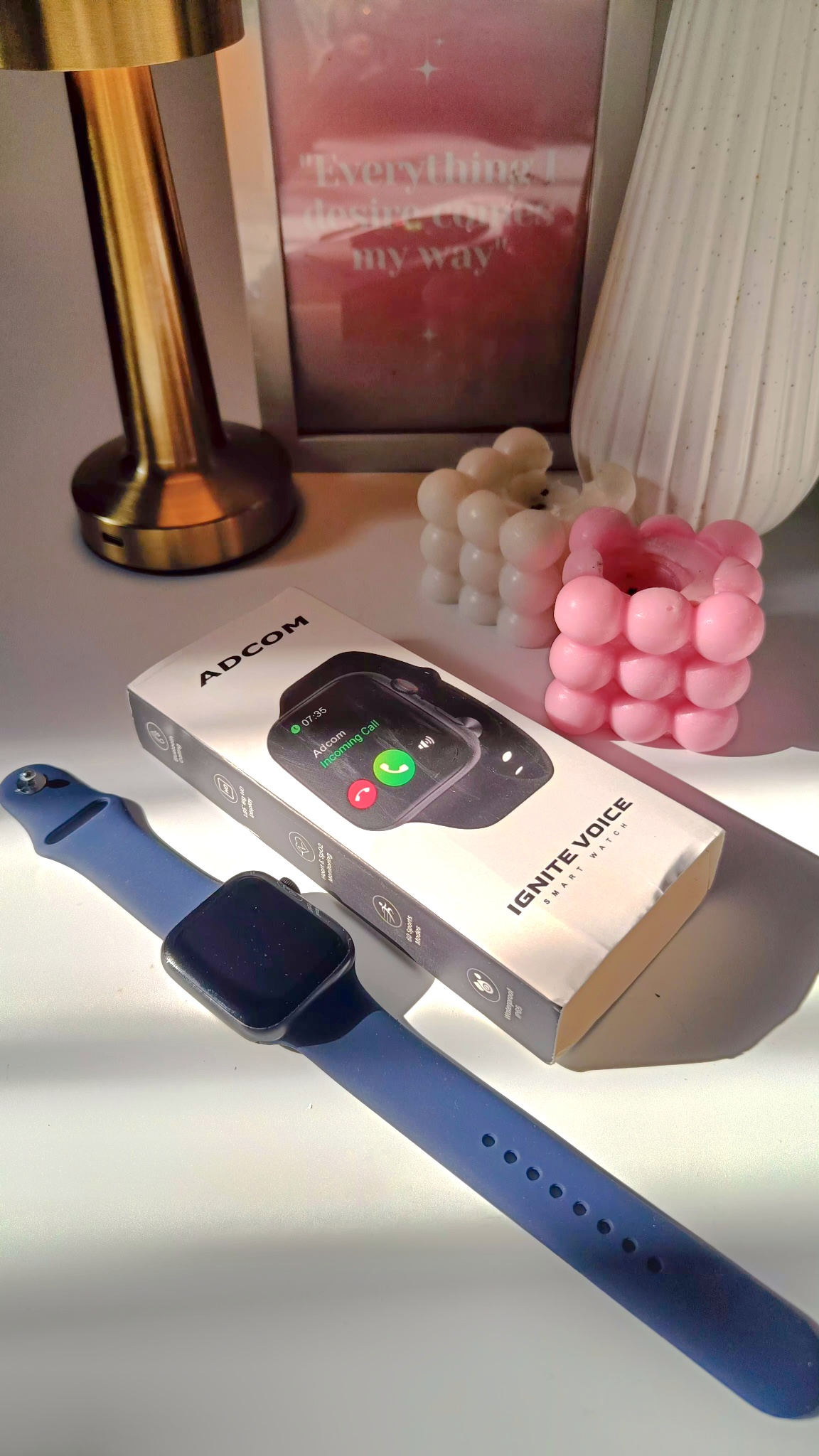 Adcom Ignite Voice Smartwatch with Bluetooth Calling | Adcom India :)