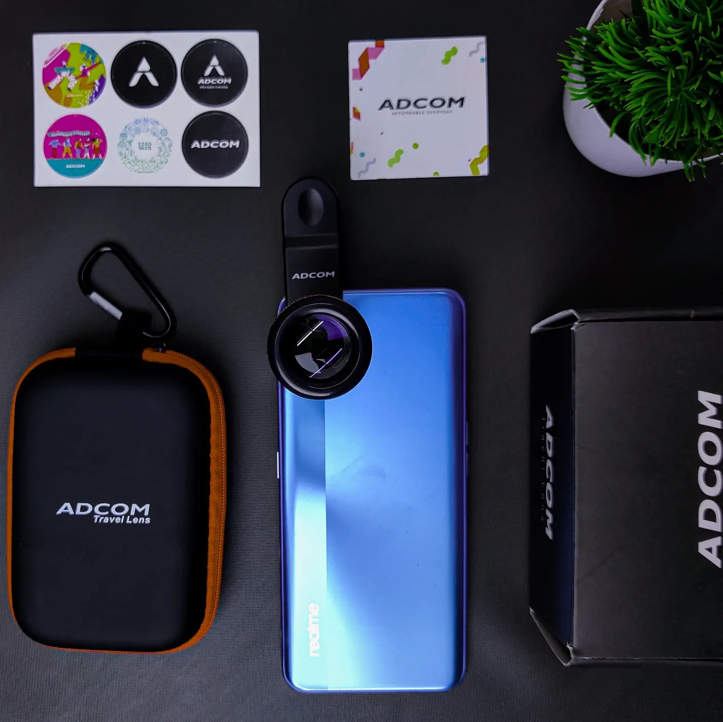 Adcom 8X Telephoto Zoom Mobile Phone Camera Lens (Black) | Adcom India :)