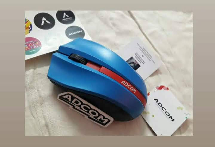 AD-1145 USB Wired 3D Optical Mouse (Matte Blue, Large Size) | Adcom ...