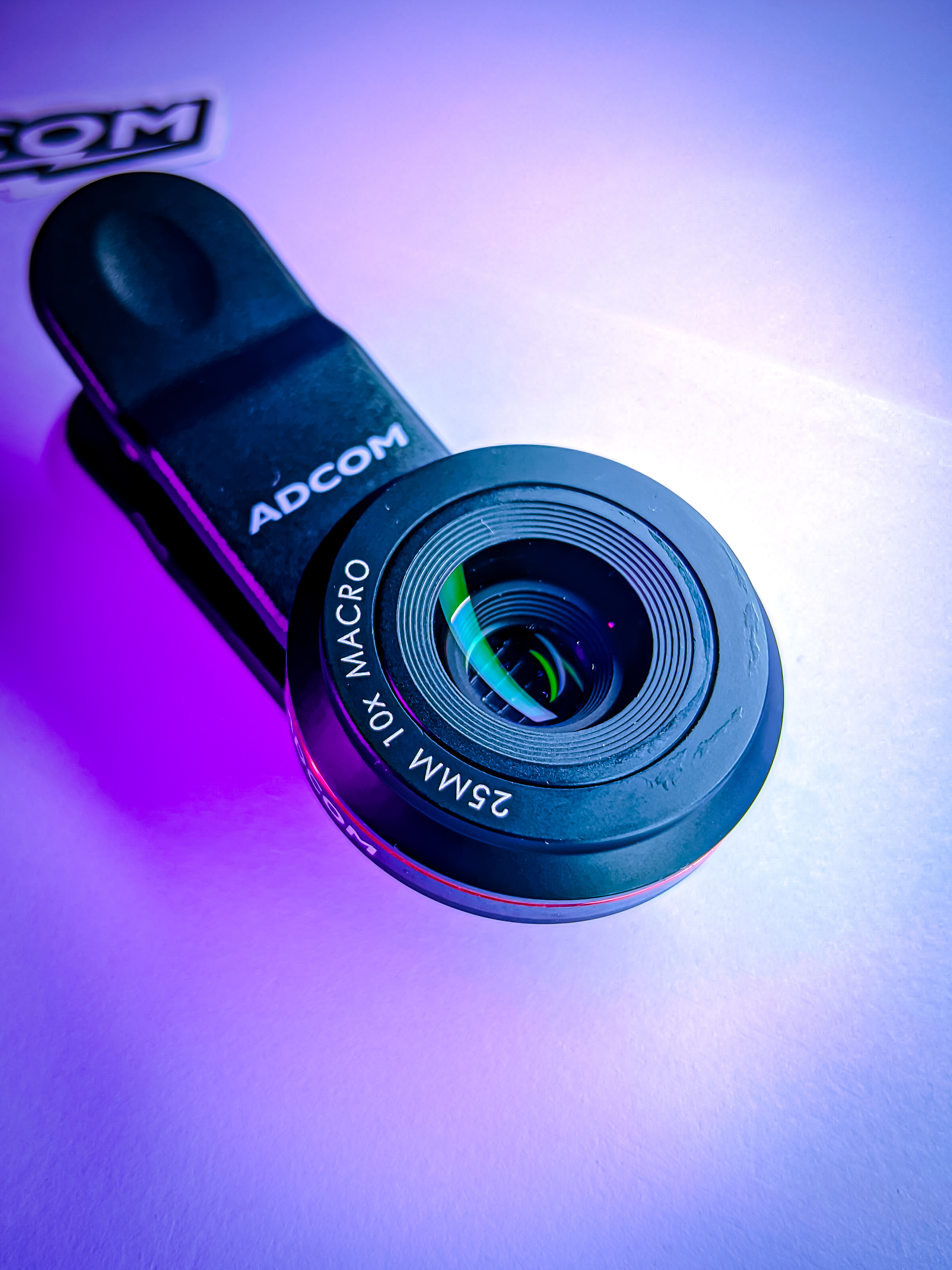 Professional HD 10x Macro Mobile Phone Camera Lens (Black) | Adcom India :)