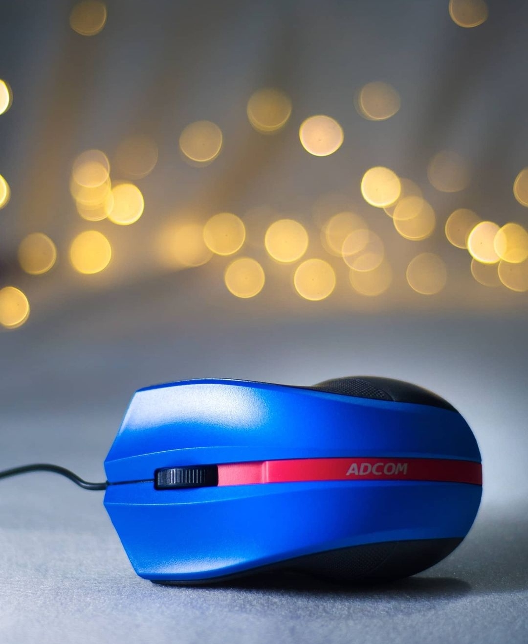 AD-1145 USB Wired 3D Optical Mouse (Matte Blue, Large Size) | Adcom ...