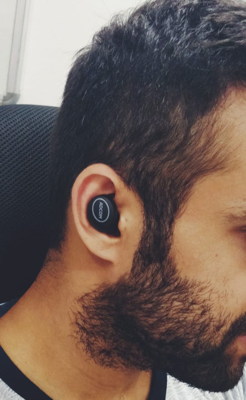 M1 Wireless Single Earbud (Rose Gold) [Bluetooth Headset with Mic ...