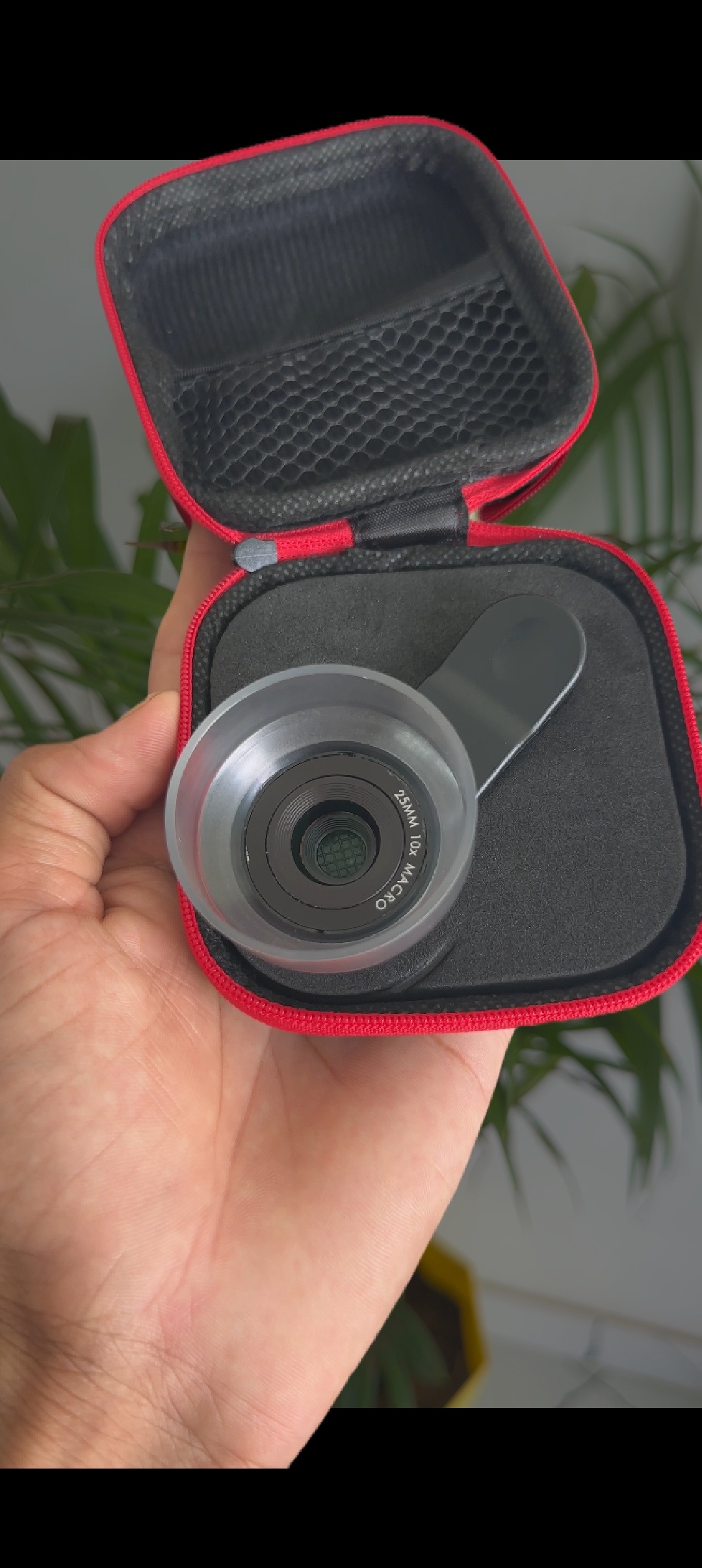 Professional HD 10x Macro Mobile Phone Camera Lens (Black) | Adcom India :)