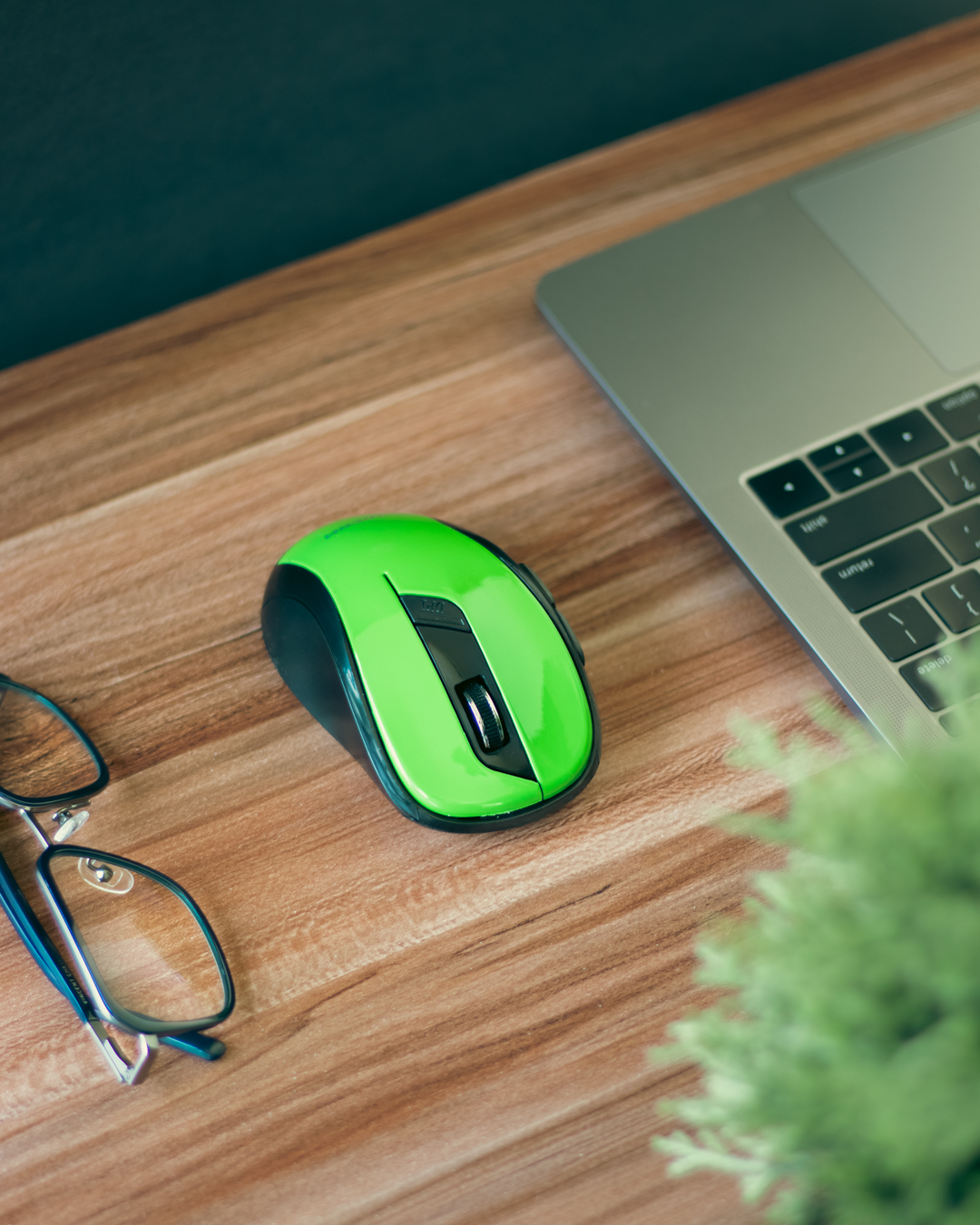 6D Slim Wireless Optical Super Mouse with 2.4GHz Nano Receiver (Green ...