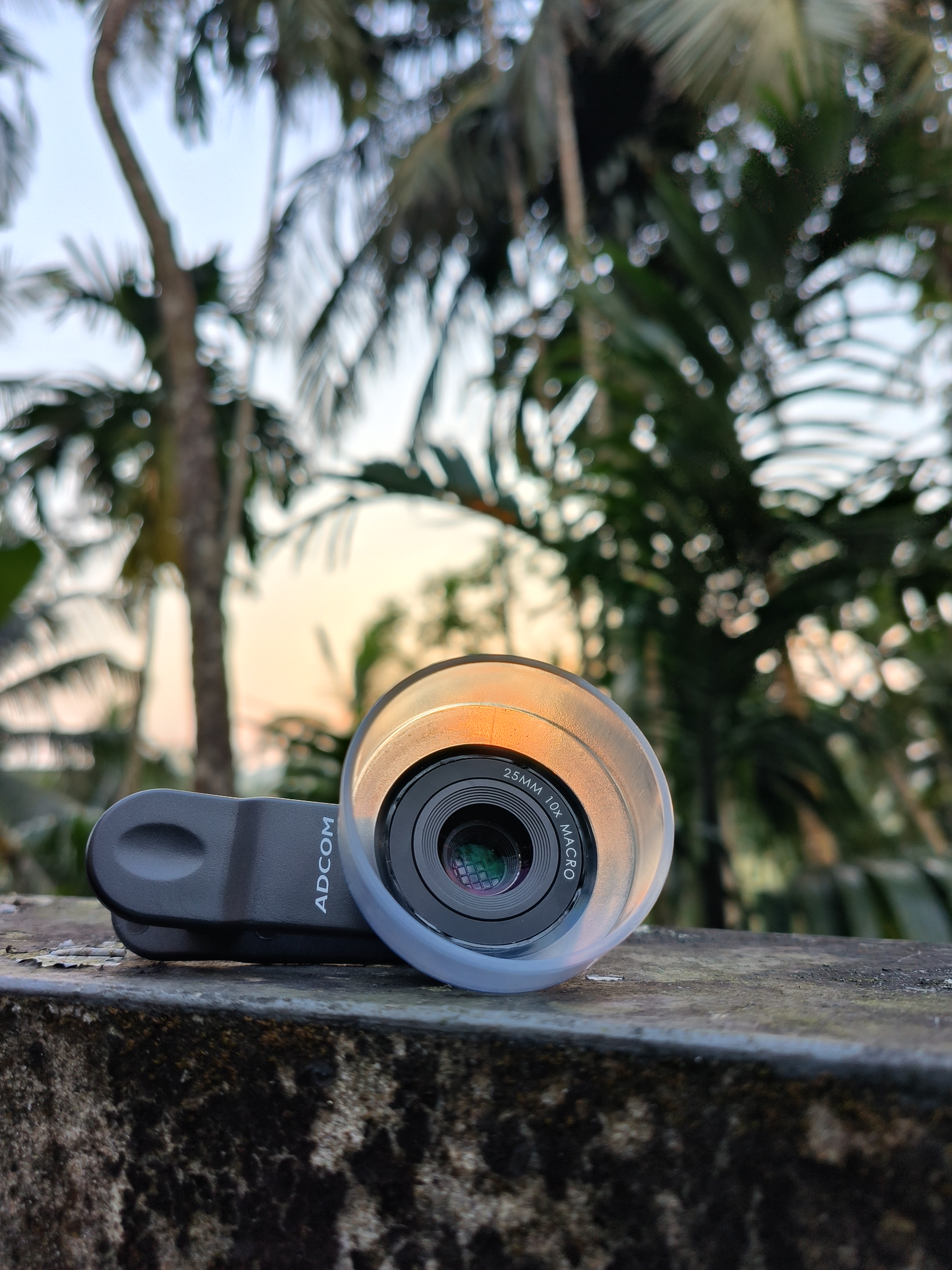 Professional HD 10x Macro Mobile Phone Camera Lens (Black) | Adcom India :)