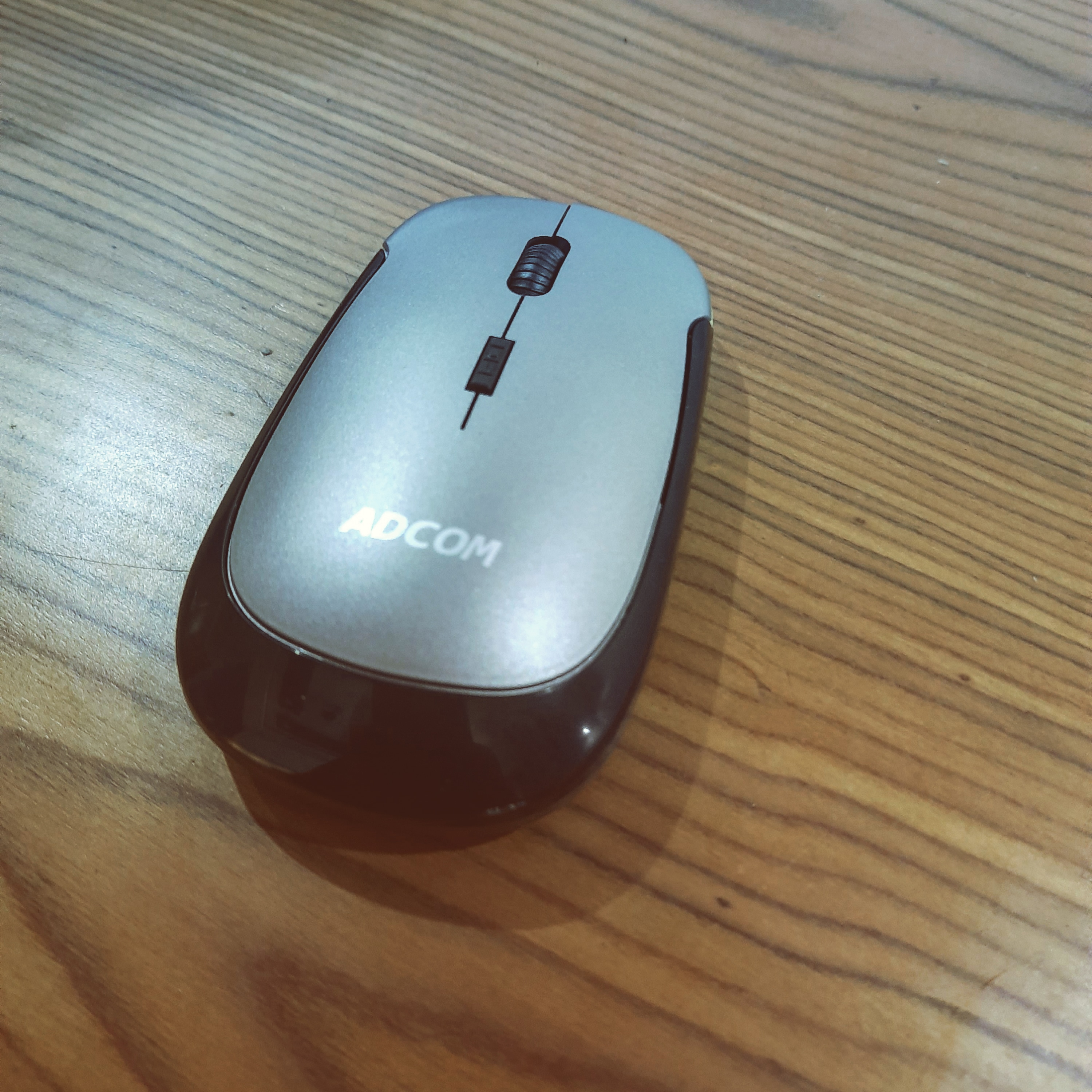 4D Slim Wireless Mouse with Nano Receiver (Metal Grey) | Adcom India :)