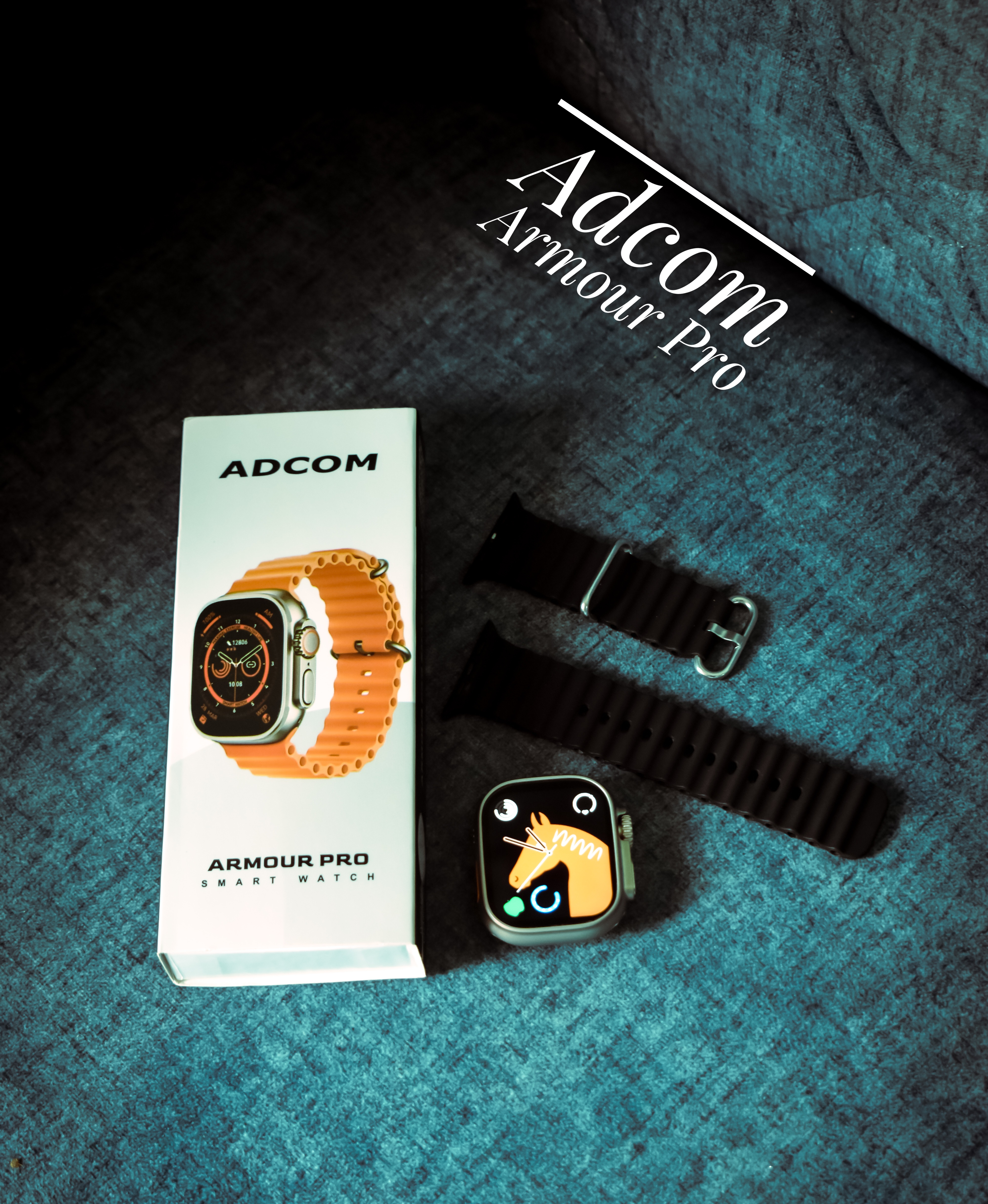 Adcom Armour Pro Smartwatch with Bluetooth Calling | Adcom India :)