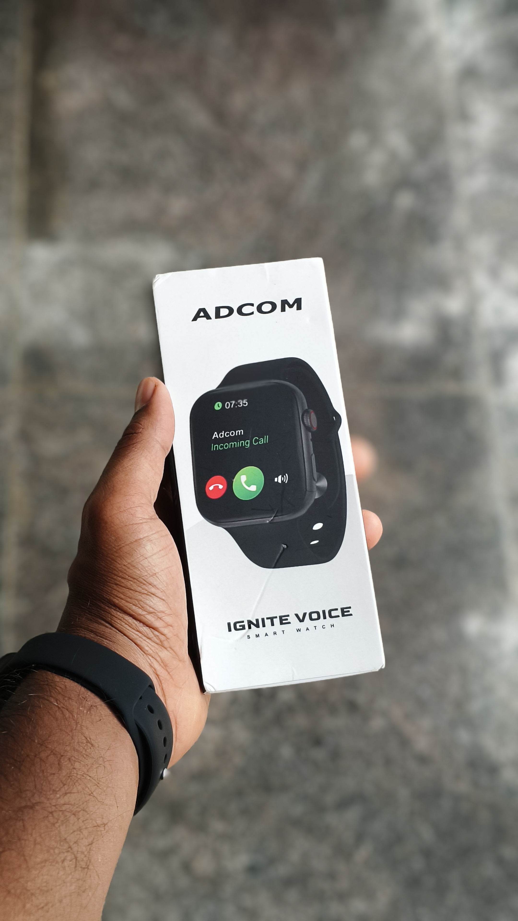 Adcom Ignite Voice Smartwatch with Bluetooth Calling | Adcom India :)