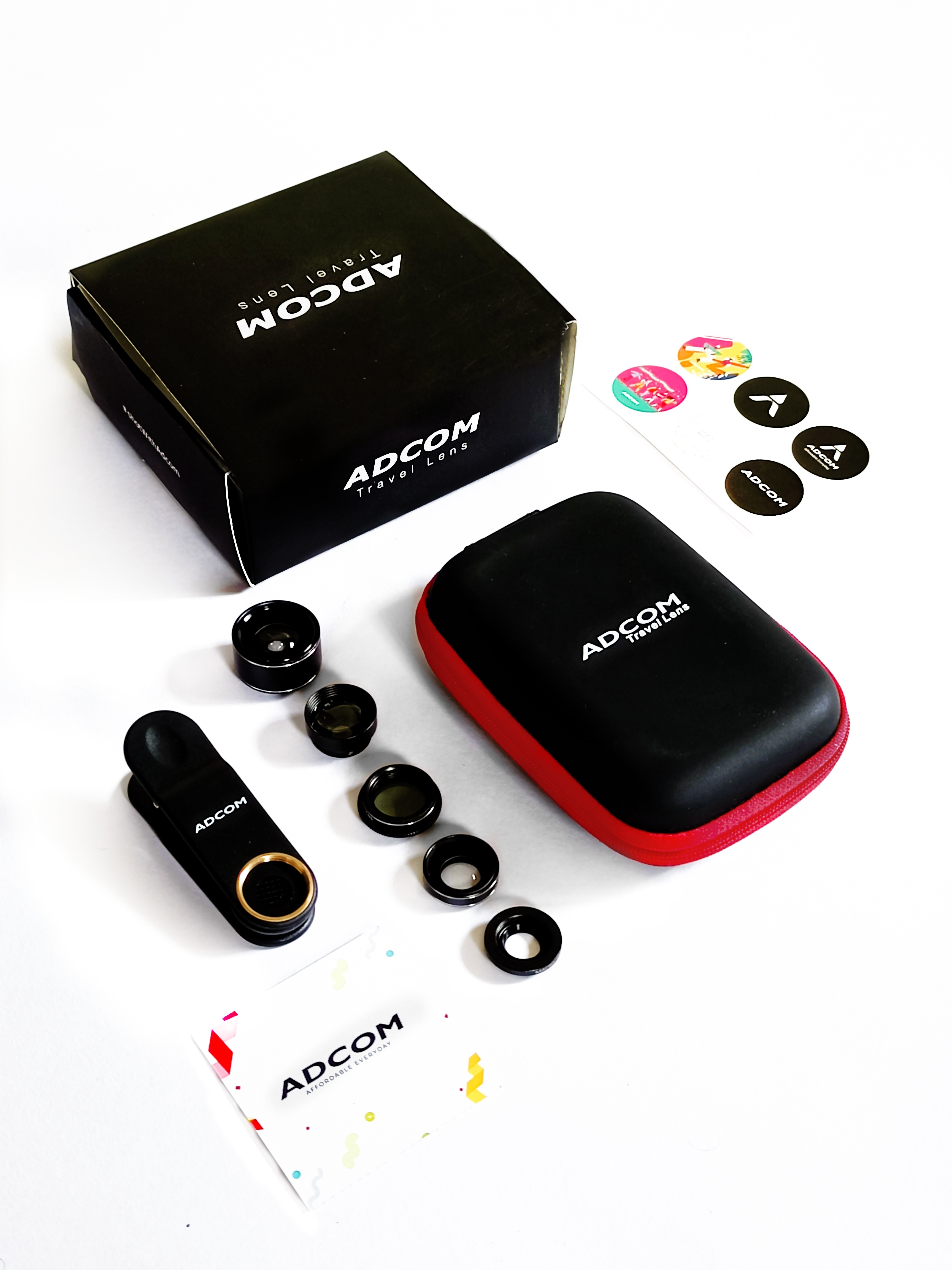 5 in 1 Mobile Phone Camera Lens Kit | Adcom India :)
